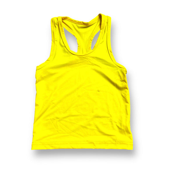 Yellow Razorback Kid Tank – Belle Cher