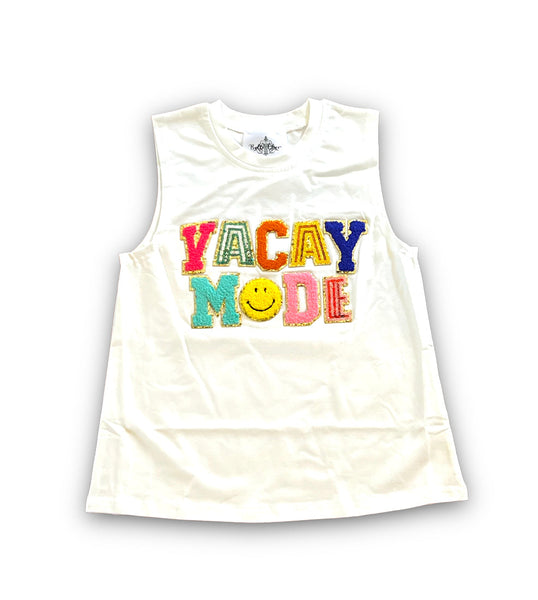 Vacay Mode Adult Tank – Belle Cher